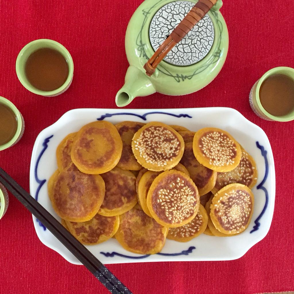 Pumpkin Glutinous Rice Cakes – TwoStomachs